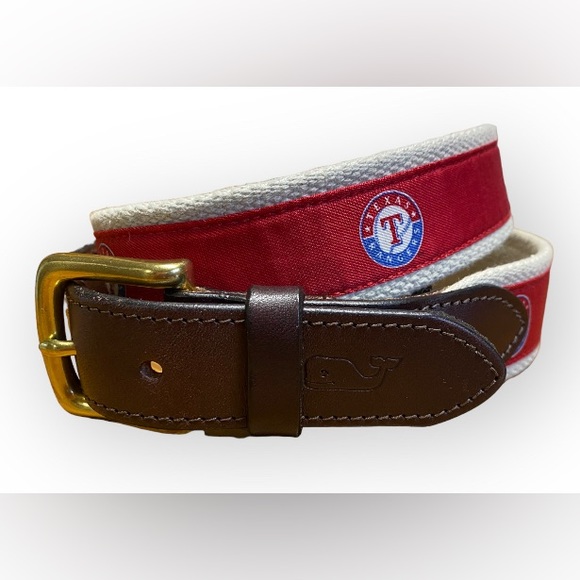 Vineyard Vines | Accessories | Texas Rangers Vineyard Vines Mlb Canvas ...